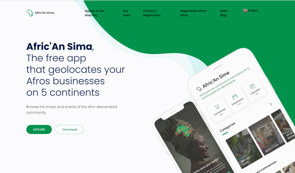 Formulaire Afric'An Sima - JLJ Digital