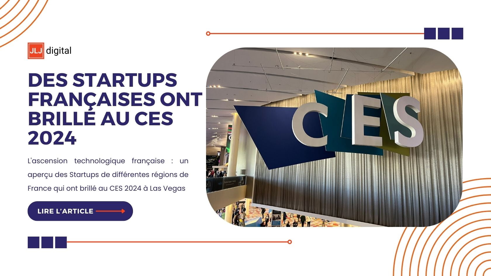 Des Startups Françaises Ont Brillé Au CES 2024 à Las Végas Des Startups Françaises Ont Brillé Au CES 2024 à Las Végas
